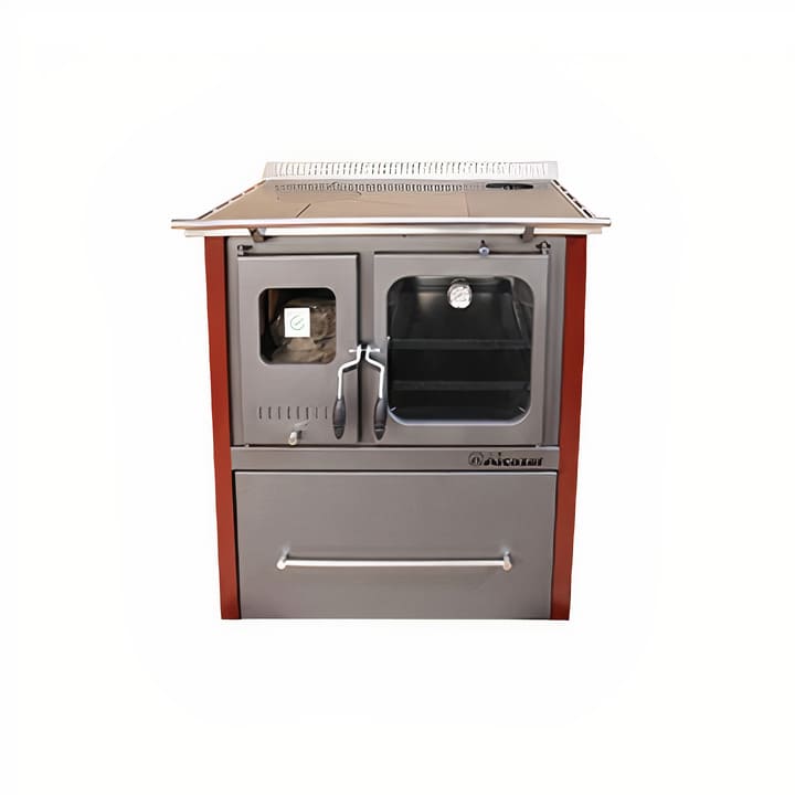 Cocina Combustión Lenta M-70 + Kit Color Burdeo Alcazar – Weitzler