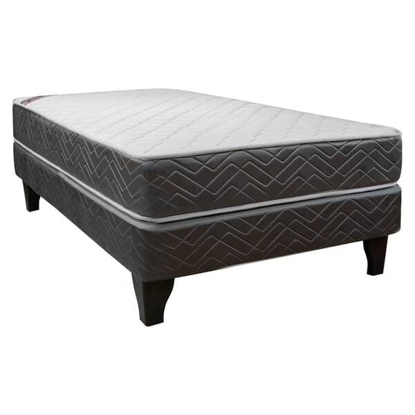 Cama Europea Apolo Black 1 1/2 Plazas Celta – Weitzler