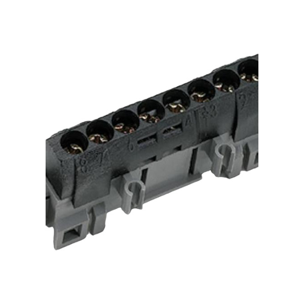 Regleta Negra Fase 8 Conexiones Legrand – Weitzler