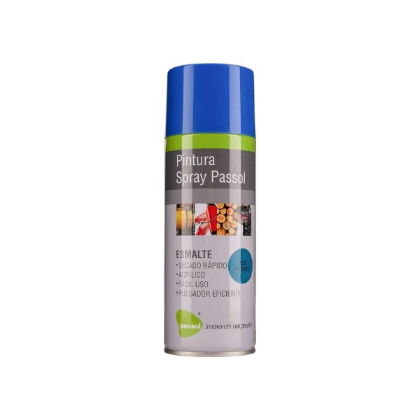 Spray Esmalte Secado Rápido Azul Pacifico 400ml Passol – Weitzler